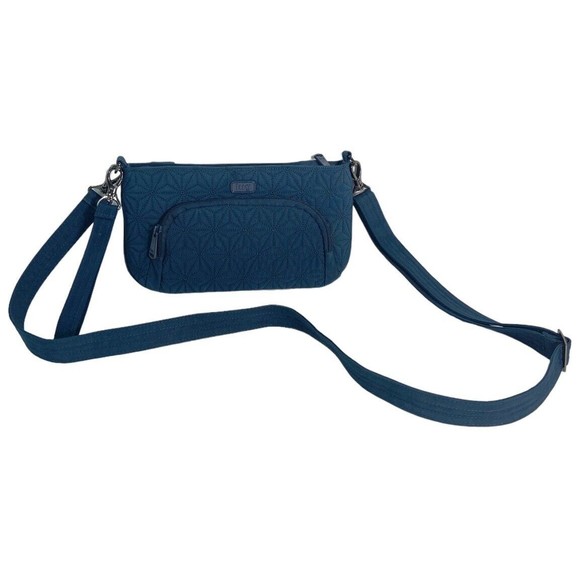 lug | Bags | Lug Flyer Convertible Crossbody Belt Bag Quilted Navy Blue ...